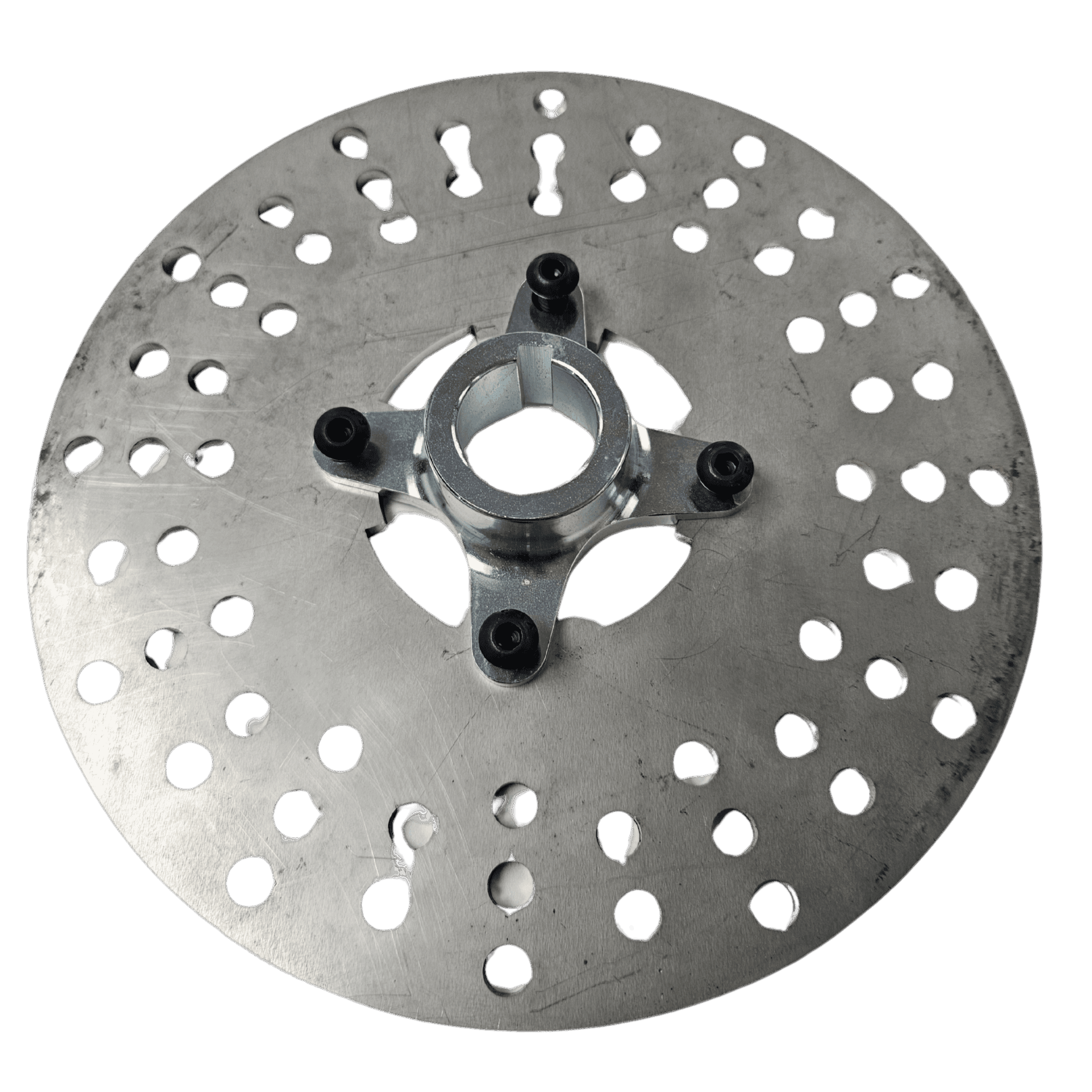 Stainless Steel Disc with Hub – Wahl Bros Racing